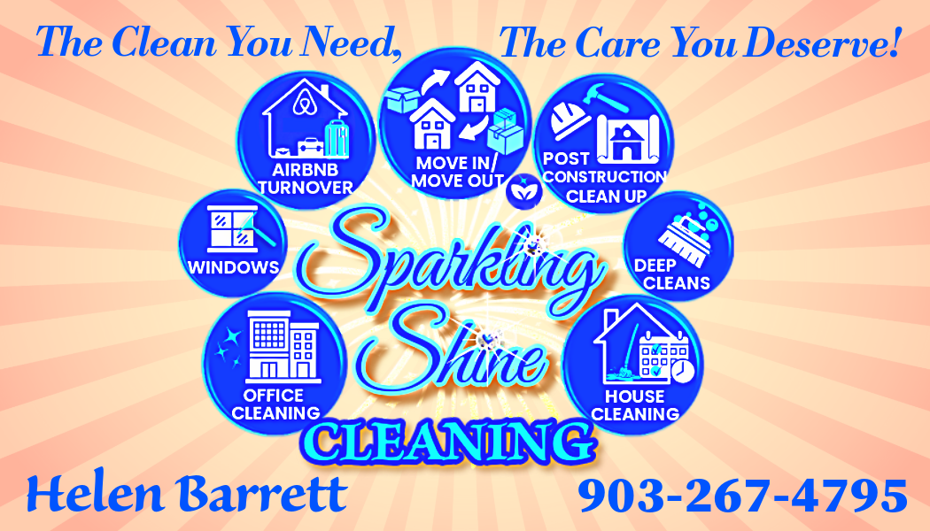 Sparkling Shine Cleaning – The Clean You Need, The Care You Deserve!